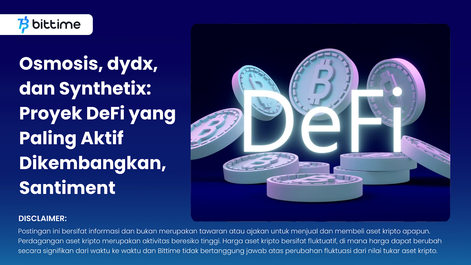 Osmosis, Dydx, and Synthetix: The Most Actively Developed DeFi Projects, Santiment – Bittime