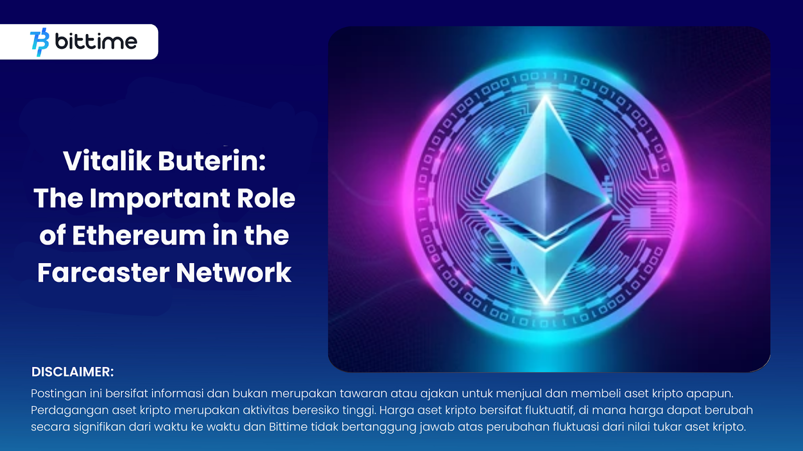 Vitalik Buterin: The Important Role of Ethereum in the Farcaster Network – Bittime
