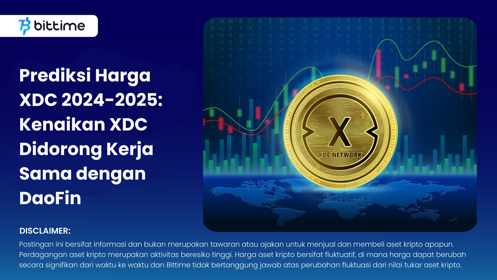 XDC Price Prediction 2024-2025: XDC Increase Driven by Collaboration with DaoFin – Bittime