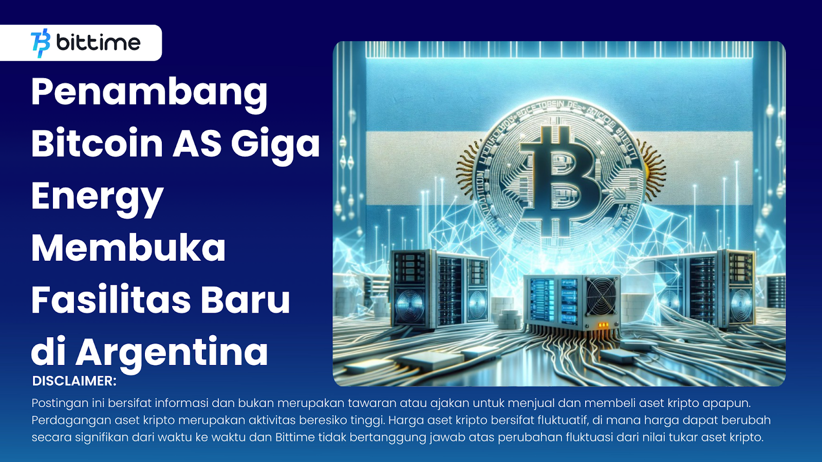 Penambang Bitcoin AS Giga Energy Membuka Fasilitas Baru di Argentina ...