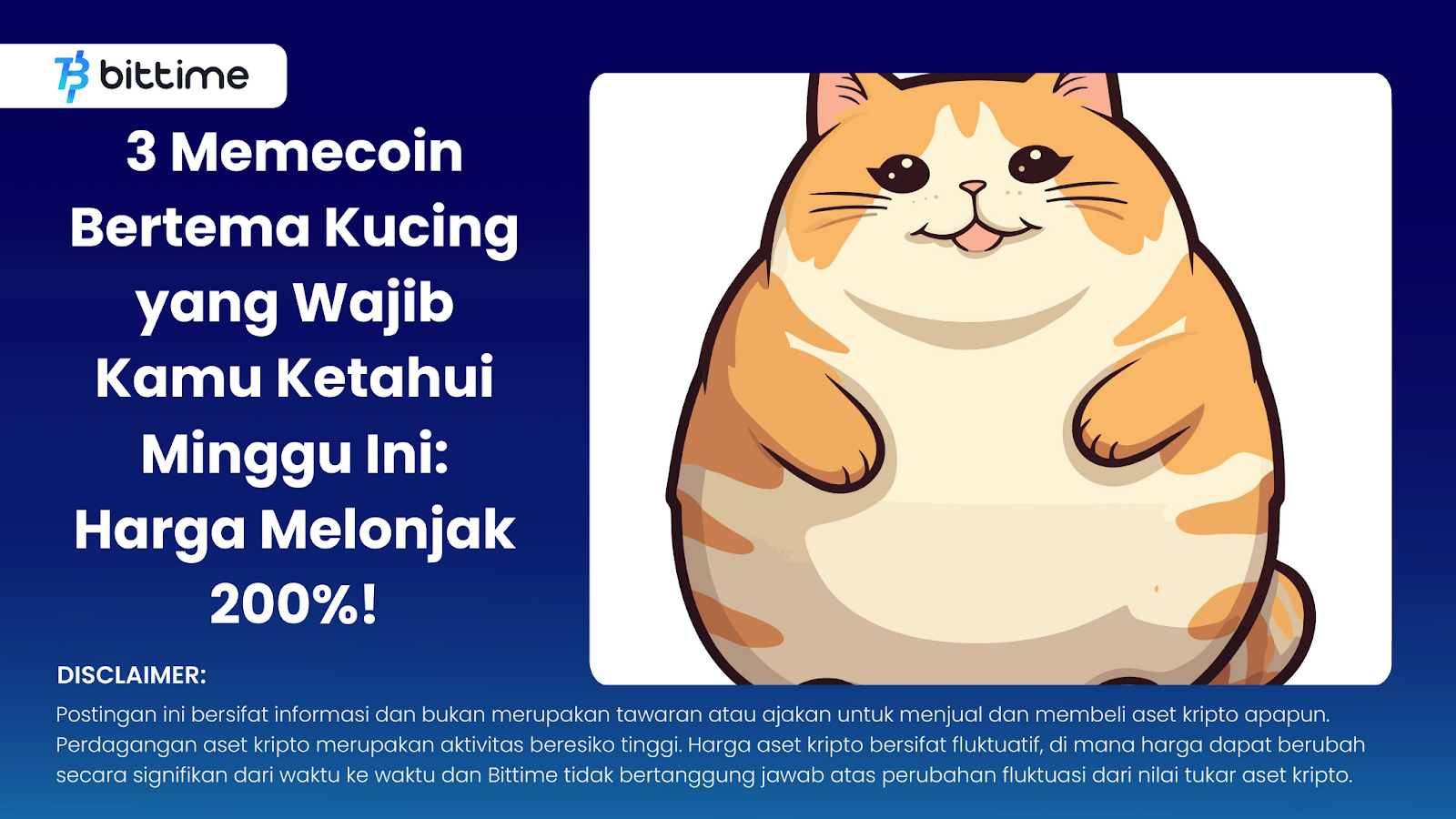3 Cat Themed Memecoins You Must Know This Week: Price Soars 200% – Bittime