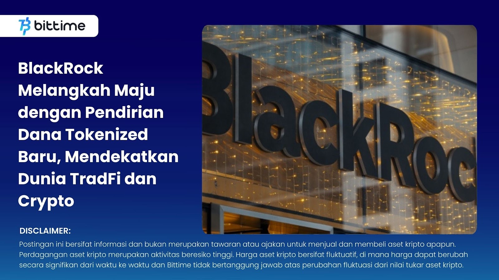 BlackRock Moves Forward with Establishment of New Tokenized Fund ...