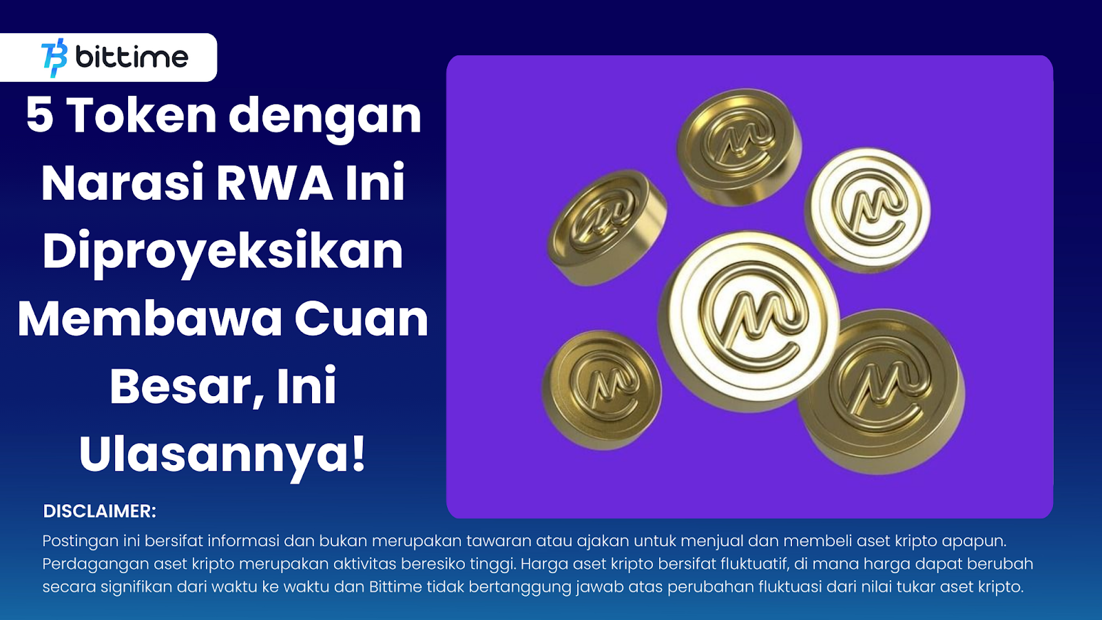 These 5 Tokens with the RWA Narrative are Projected to Bring Big Profits, Here's the Review ...