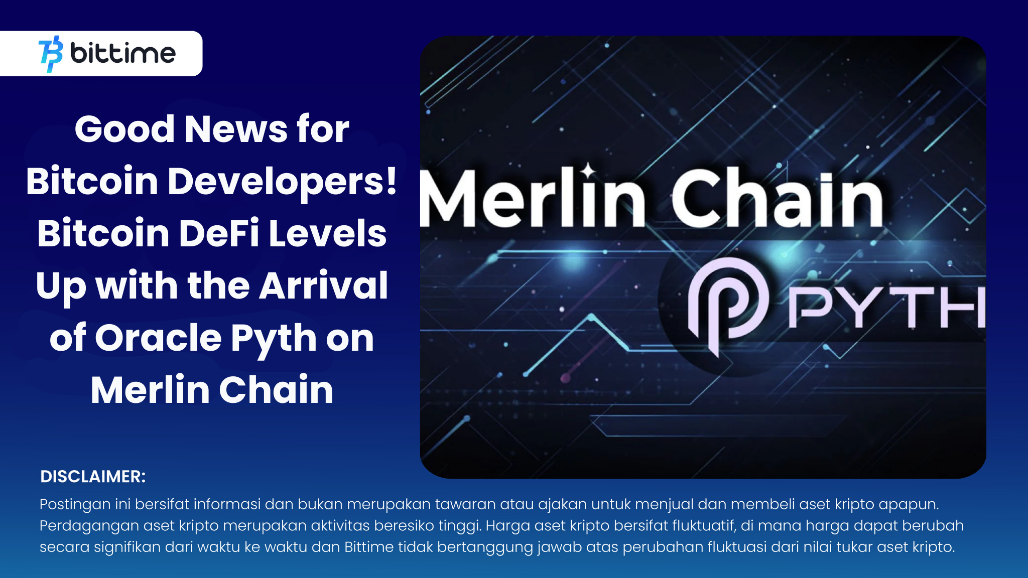 Good News for Bitcoin Developers! Bitcoin DeFi Levels Up with the Arrival of Oracle Pyth on ...