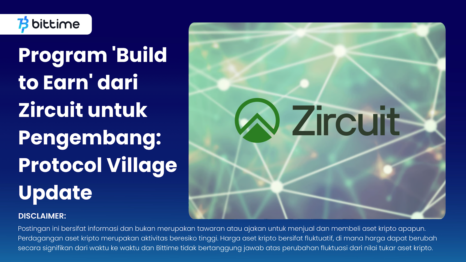 Zircuit's 'Build to Earn' Program for Developers: Protocol Village Update – Bittime