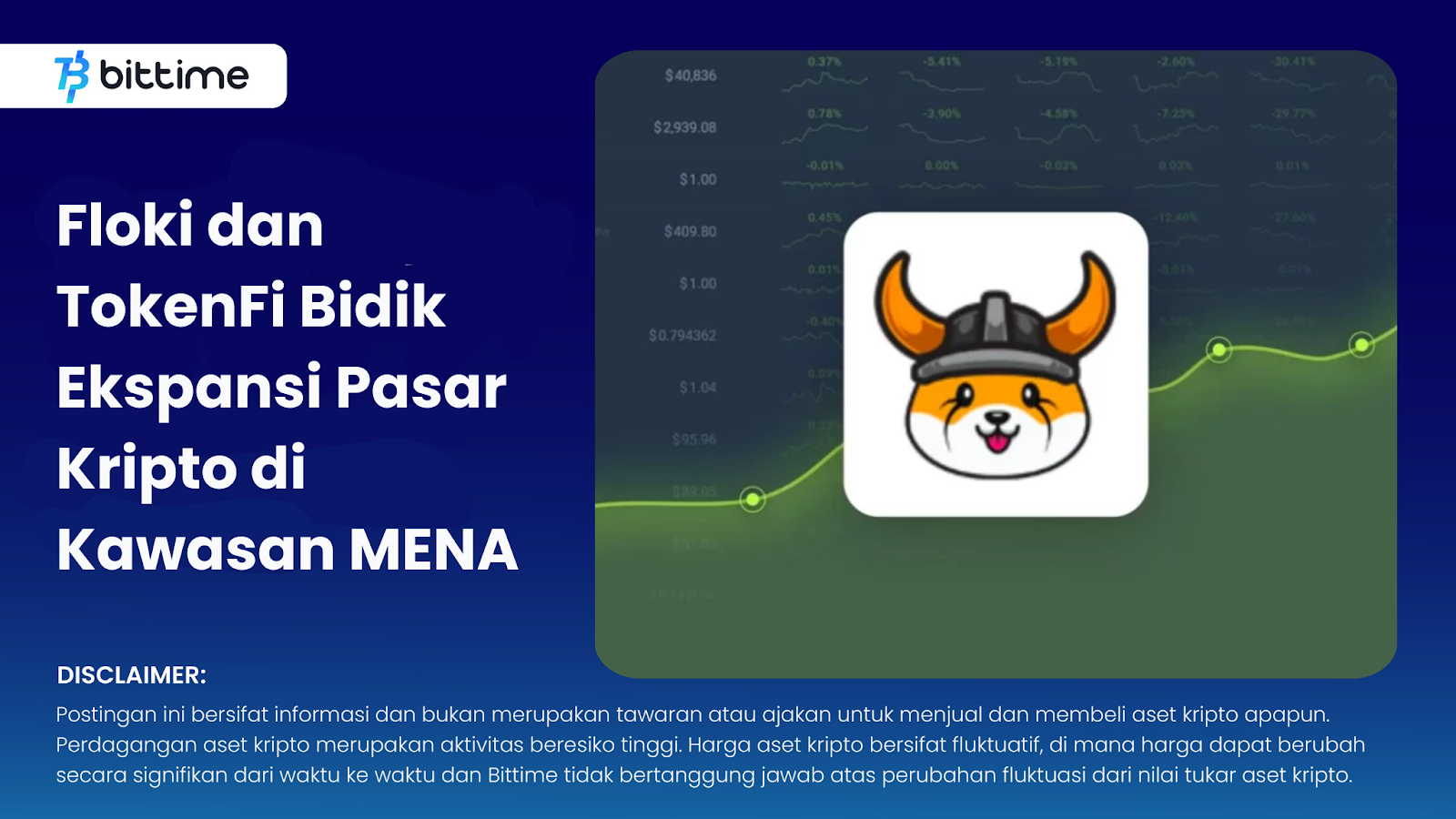 Floki and TokenFi Aim for Crypto Market Expansion in the MENA Region – Bittime