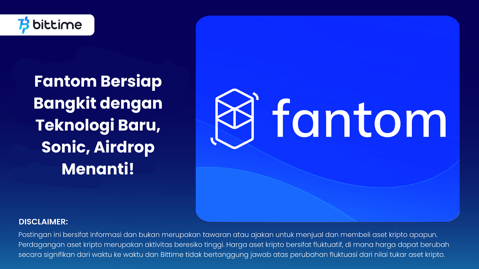 Fantom Bersiap Bangkit dengan Teknologi Baru, Sonic, Airdrop Menanti! – Bittime