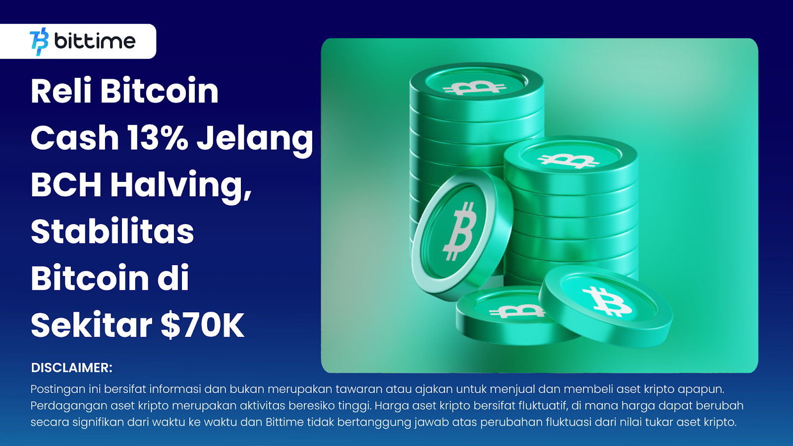 Bitcoin Cash Rally 13% Ahead of BCH Halving, Bitcoin Stability Around ...