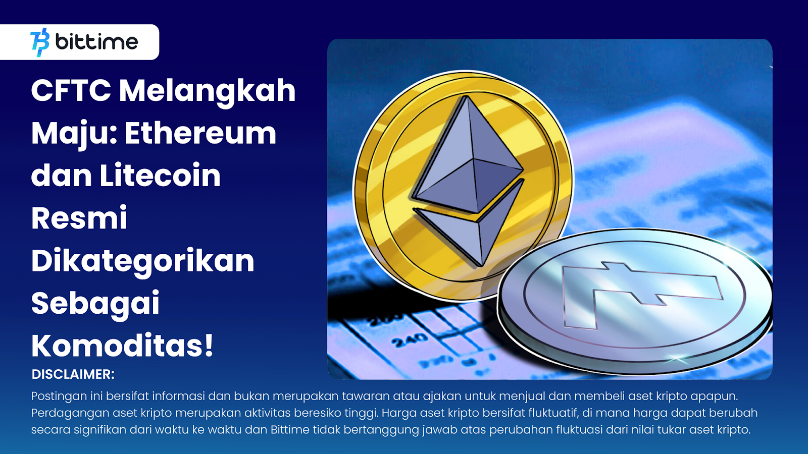 CFTC Moves Forward: Ethereum and Litecoin Officially Categorized As ...