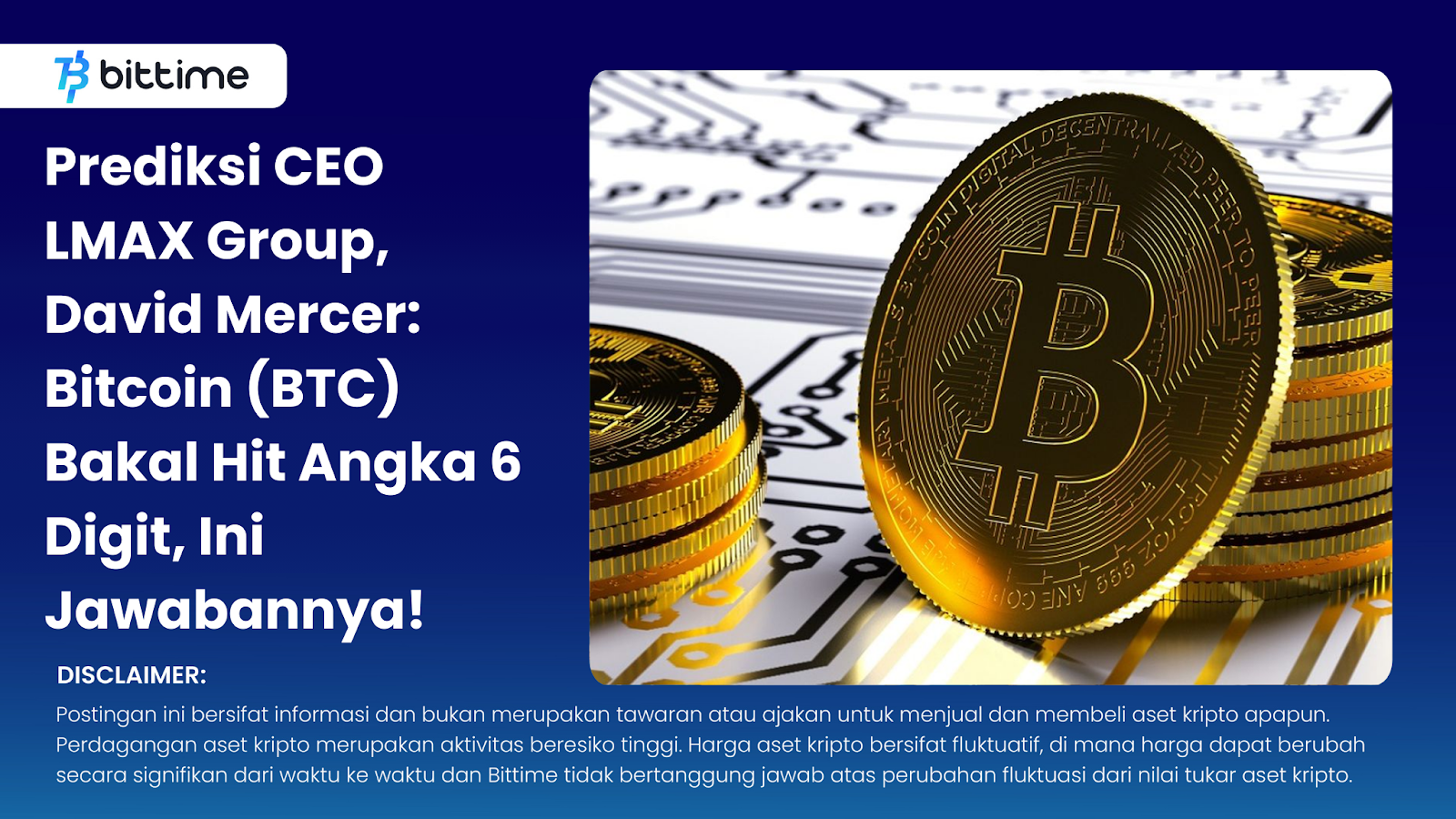 LMAX Group CEO David Mercer's Prediction: Bitcoin (BTC) Will Hit 6 ...