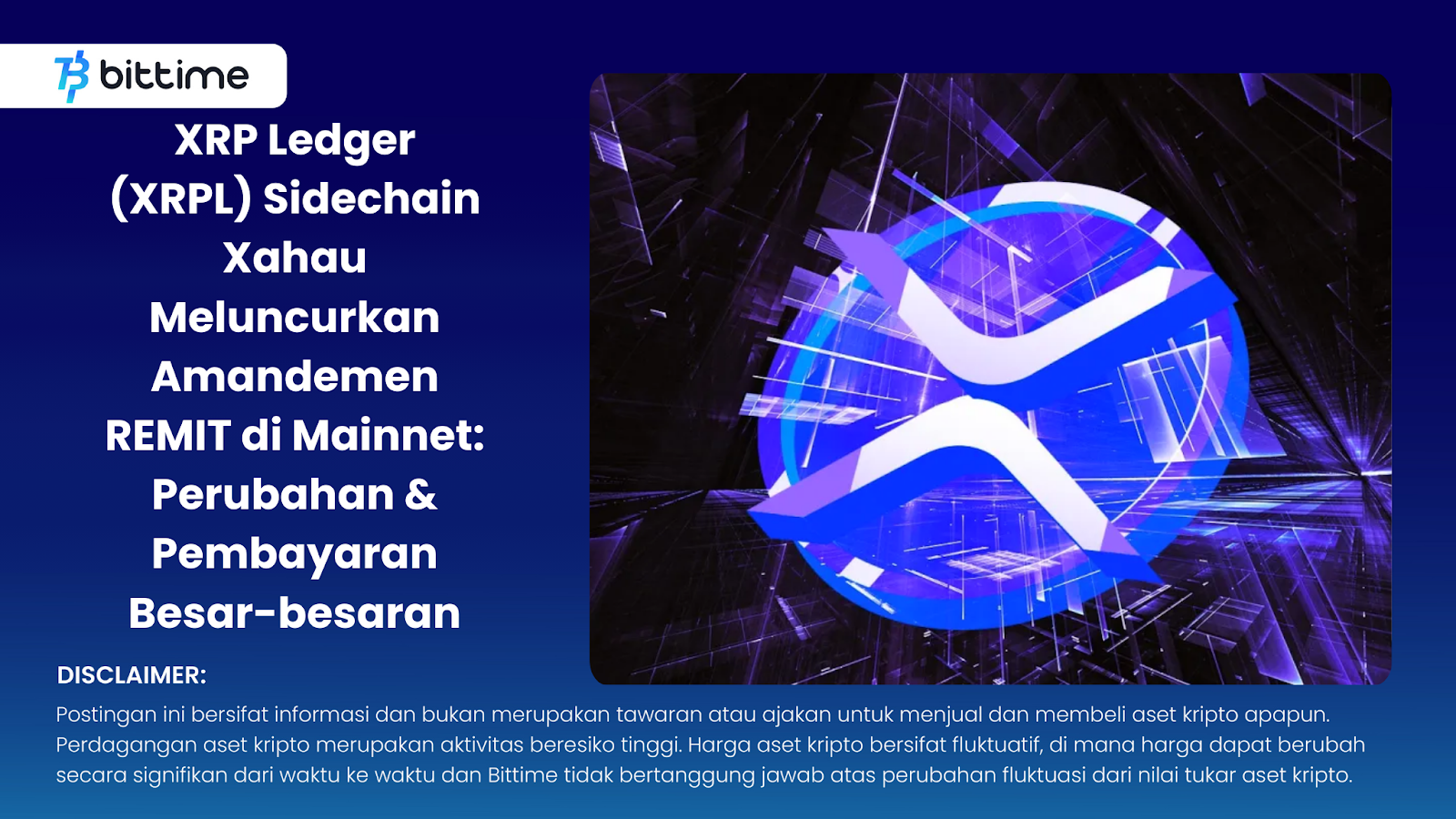 XRP Ledger (XRPL) Sidechain Xahau Launches REMIT Amendment on Mainnet: Massive Changes & Payouts ...