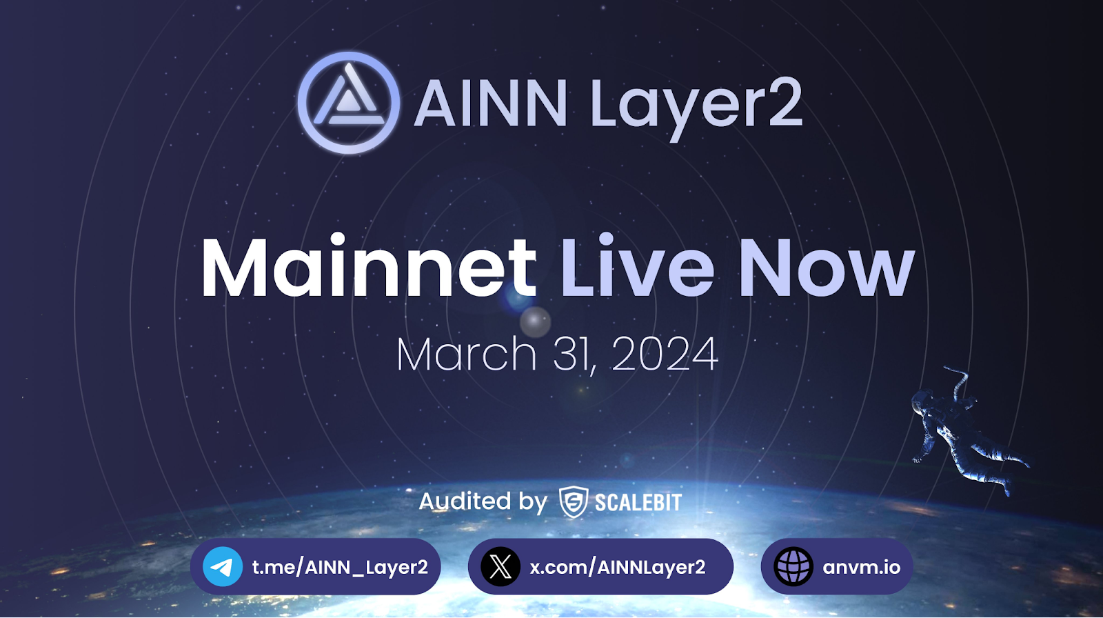 AINN Layer2, the First L2 Bitcoin Network for Web3+AI Supporting Rune ...