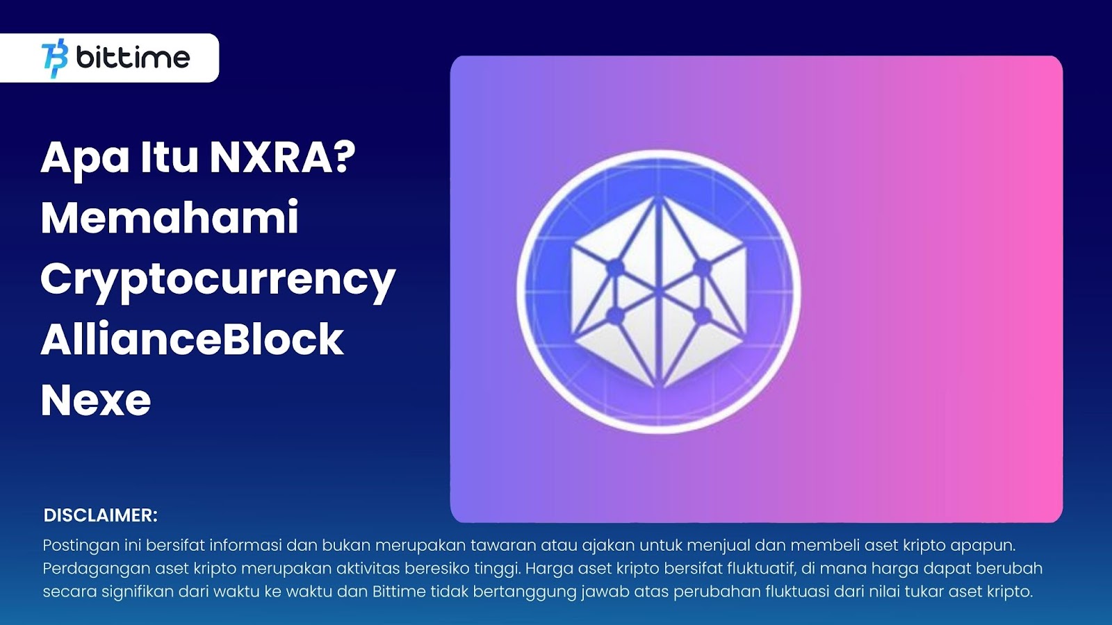 Apa Itu NXRA? Memahami Cryptocurrency AllianceBlock Nexera – Bittime Apa Itu NXRA? Memahami Cryptocurrency AllianceBlock Nexera – Bittime