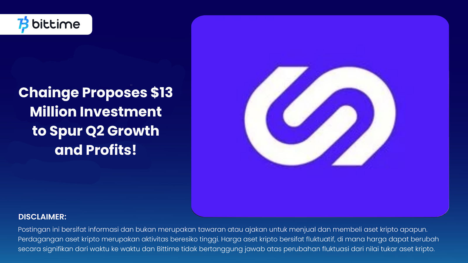 Chainge Proposes $13 Million Investment to Spur Q2 Growth and Profits ...