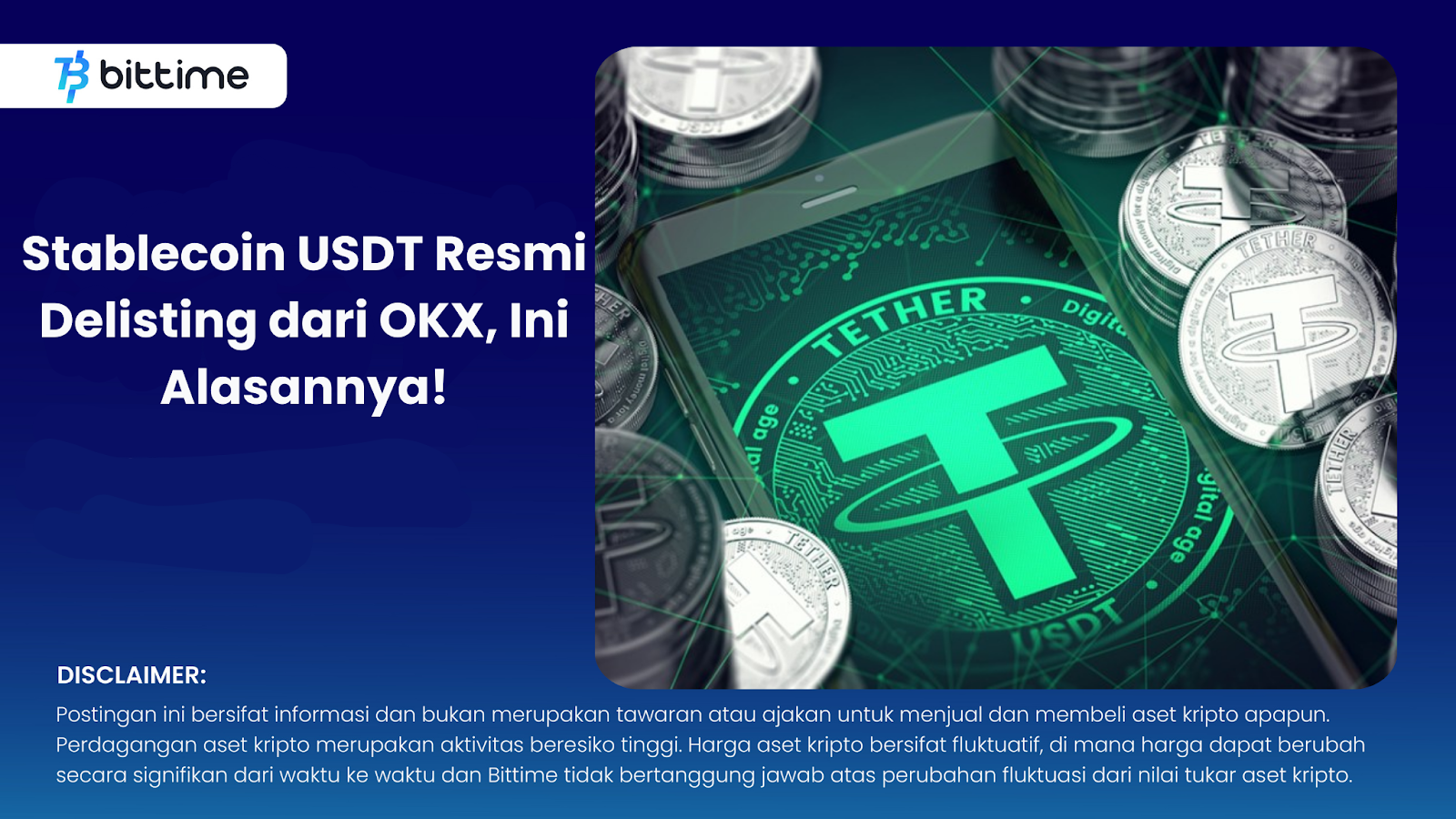 USDT Stablecoin Officially Delisted from OKX, Here's Why! – Bittime