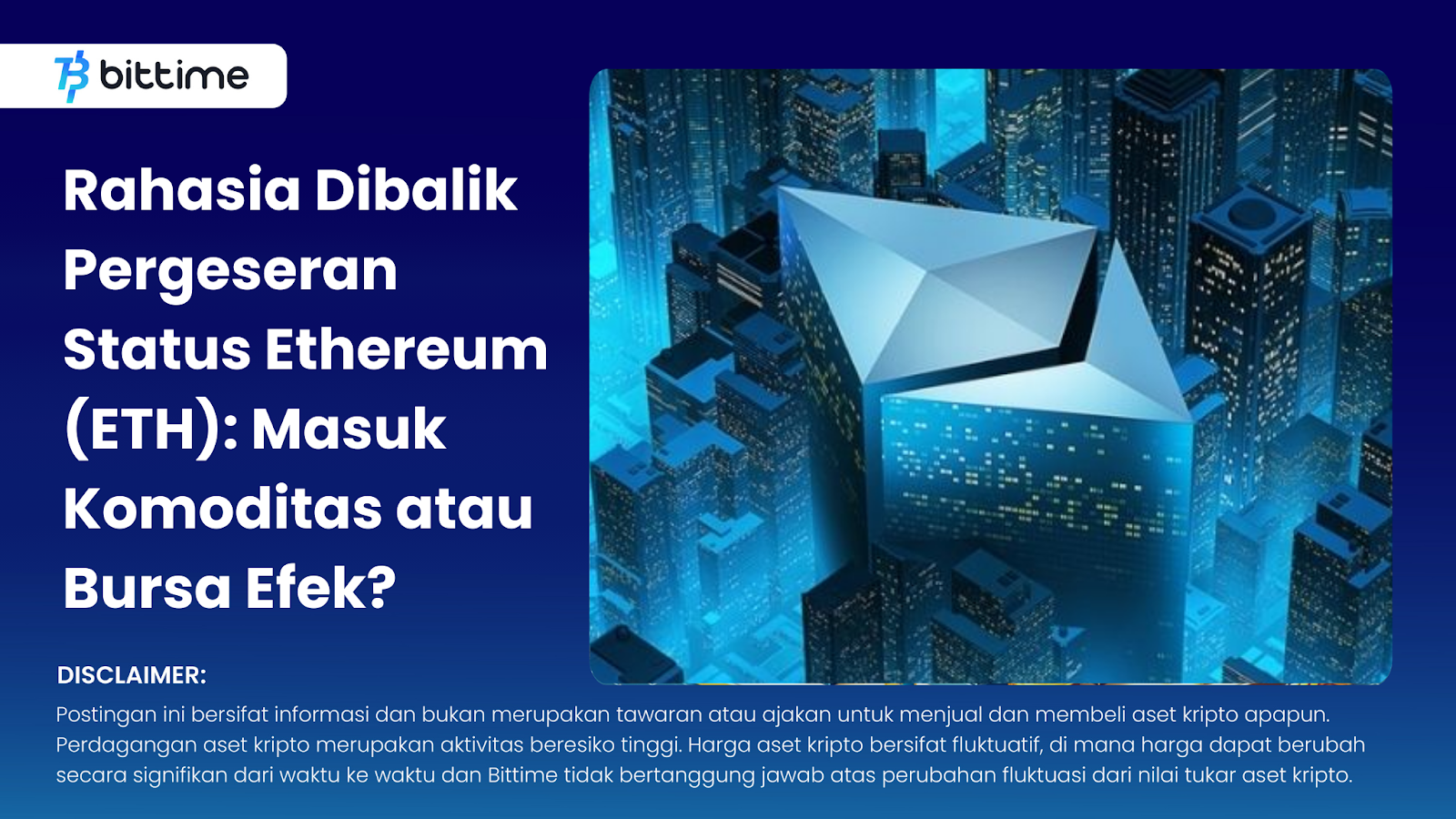 The Secret Behind Ethereum's (ETH) Status Shift: Entering Commodities ...