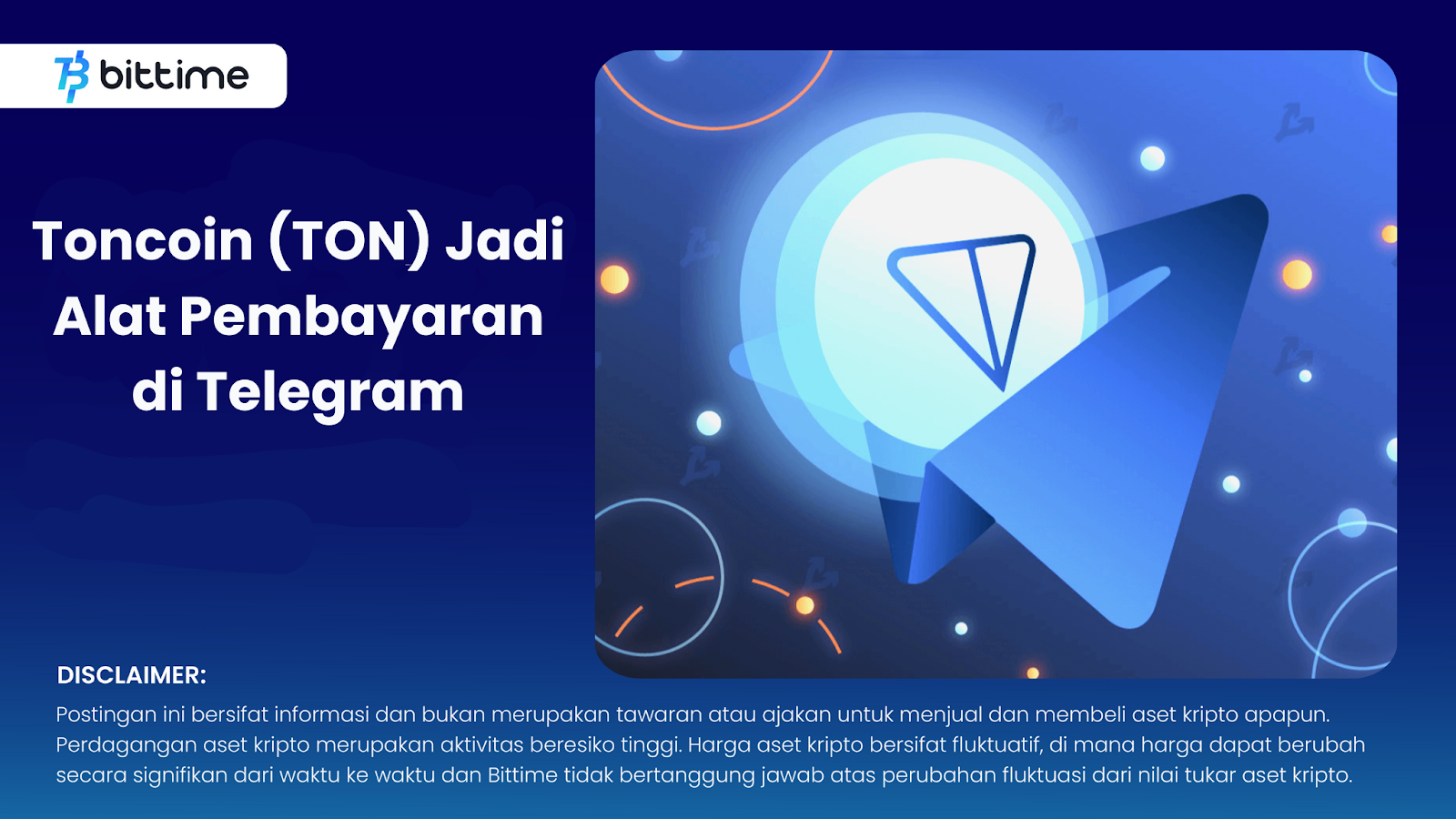 Toncoin (TON) Becomes a Payment Tool on Telegram – Bittime
