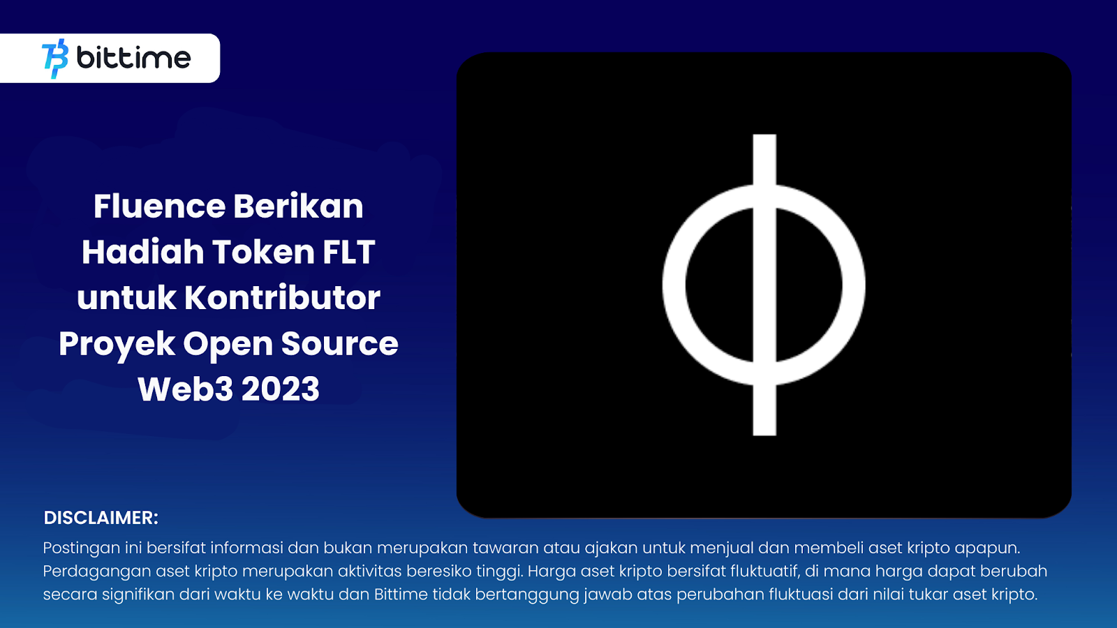Fluence Berikan Hadiah Token FLT untuk Kontributor Proyek Open Source Web3 2023 – Bittime