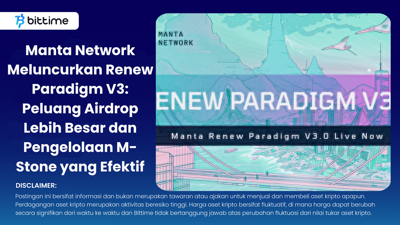 Manta Network Launches Renew Paradigm V3: Greater Airdrop Opportunities and Effective M-Stone ...