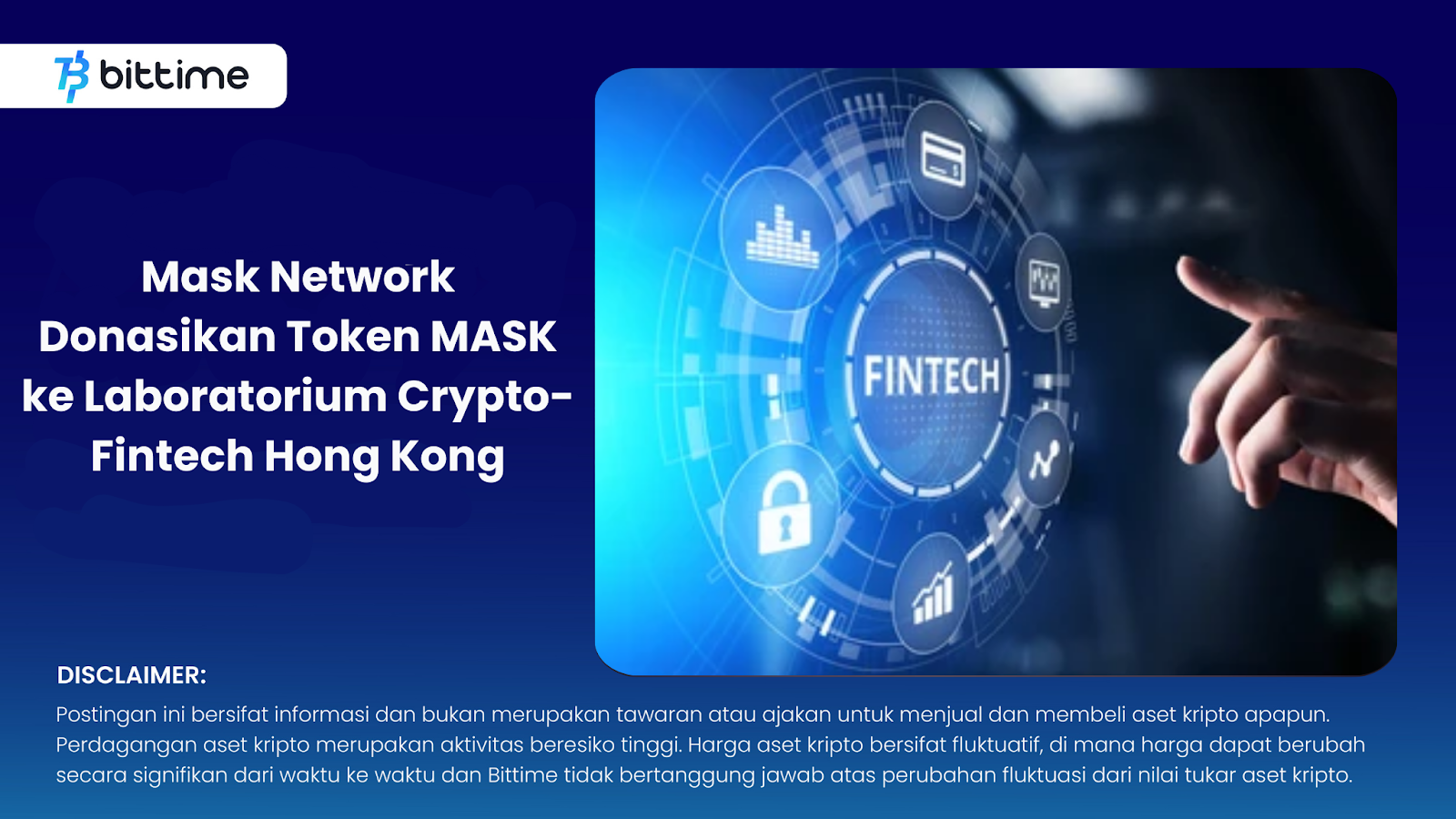 Mask Network Donasikan Token MASK ke Laboratorium Crypto-Fintech Hong ...