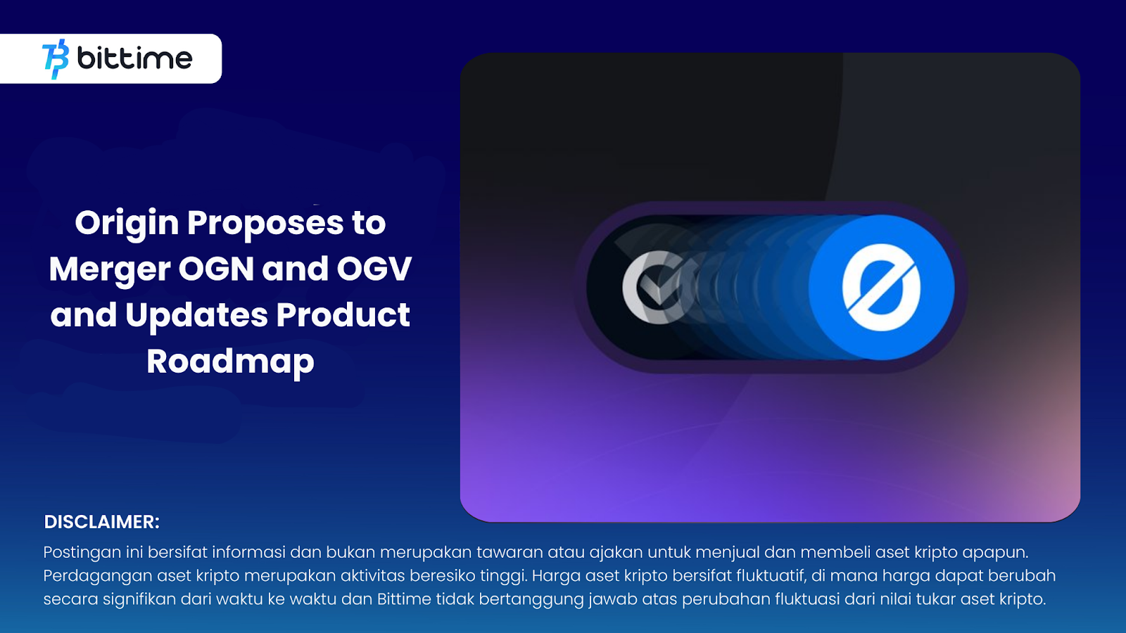 Origin Proposes to Merger OGN and OGV and Updates Product Roadmap – Bittime