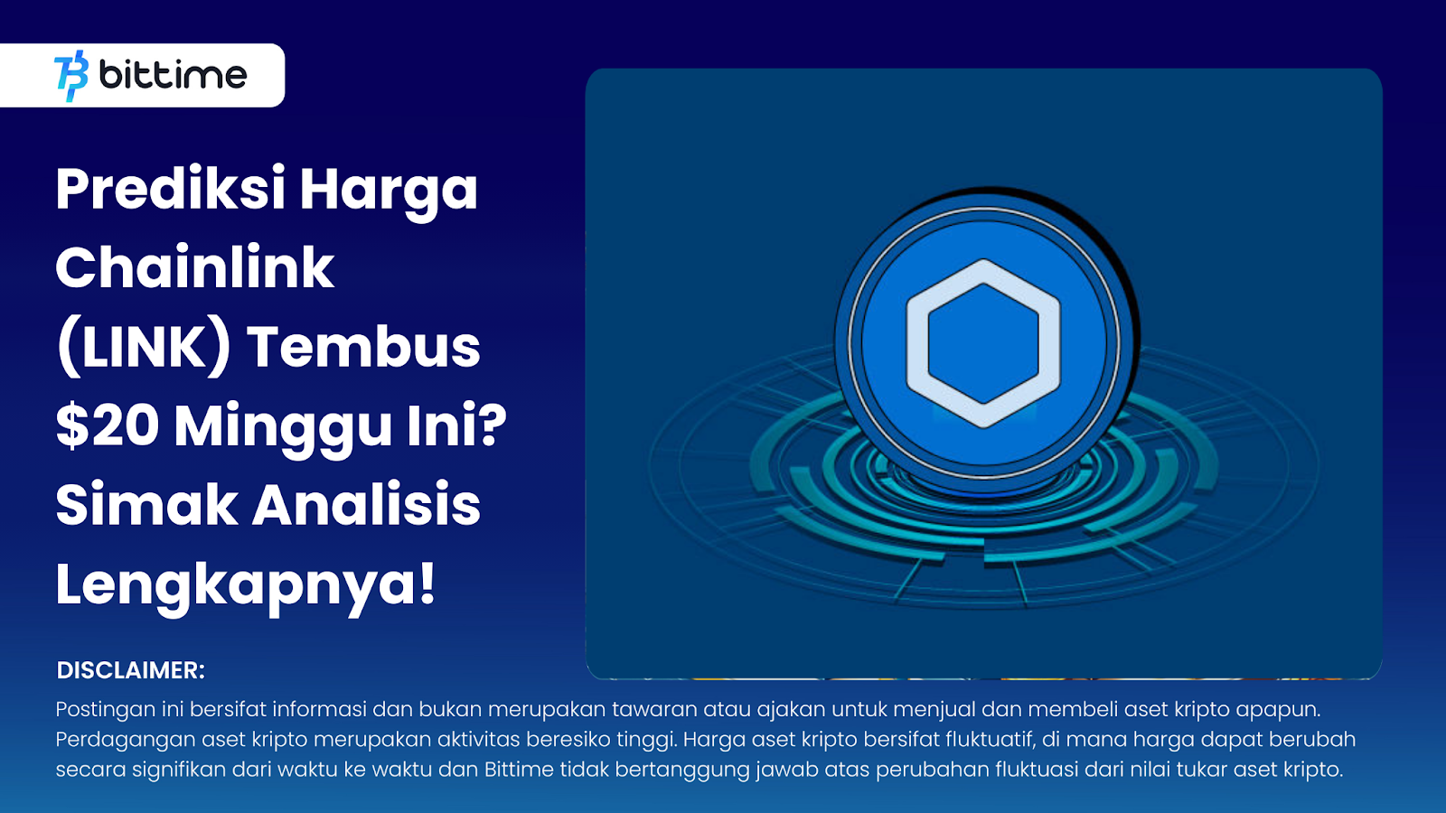 Chainlink (LINK) Price Prediction to Break $20 This Week? Read the Complete Analysis! – Bittime