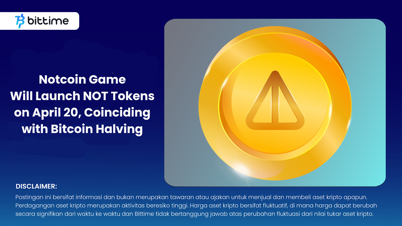 Notcoin Game Will Launch NOT Tokens on April 20, Coinciding with ...