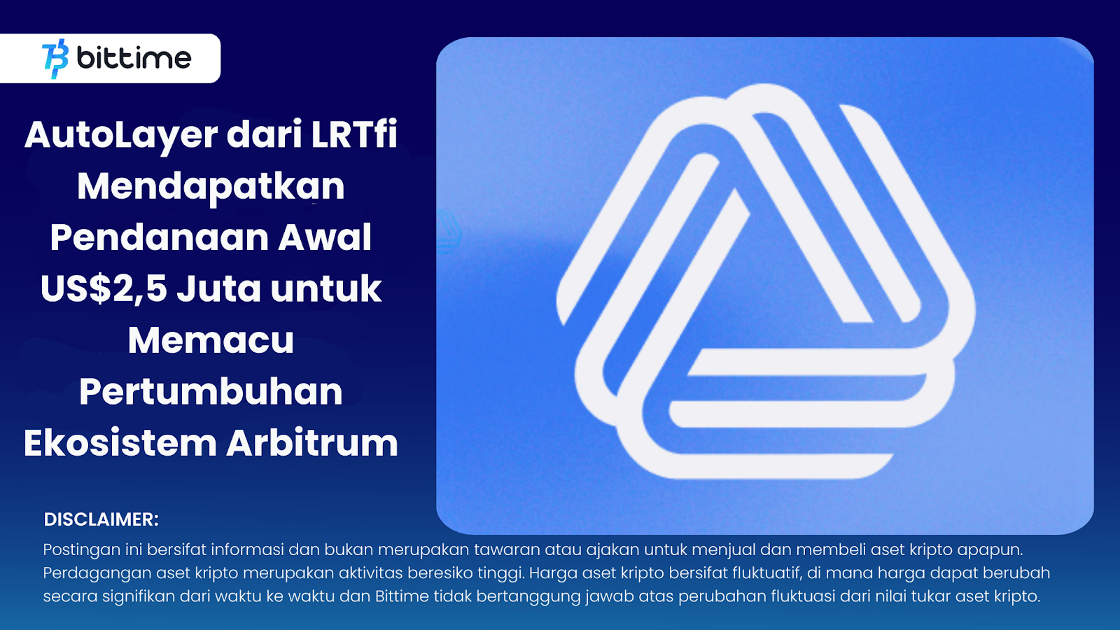 LRTfi's AutoLayer Secures US$2.5 Million in Seed Funding to Fuel Growth of the Arbitrum ...