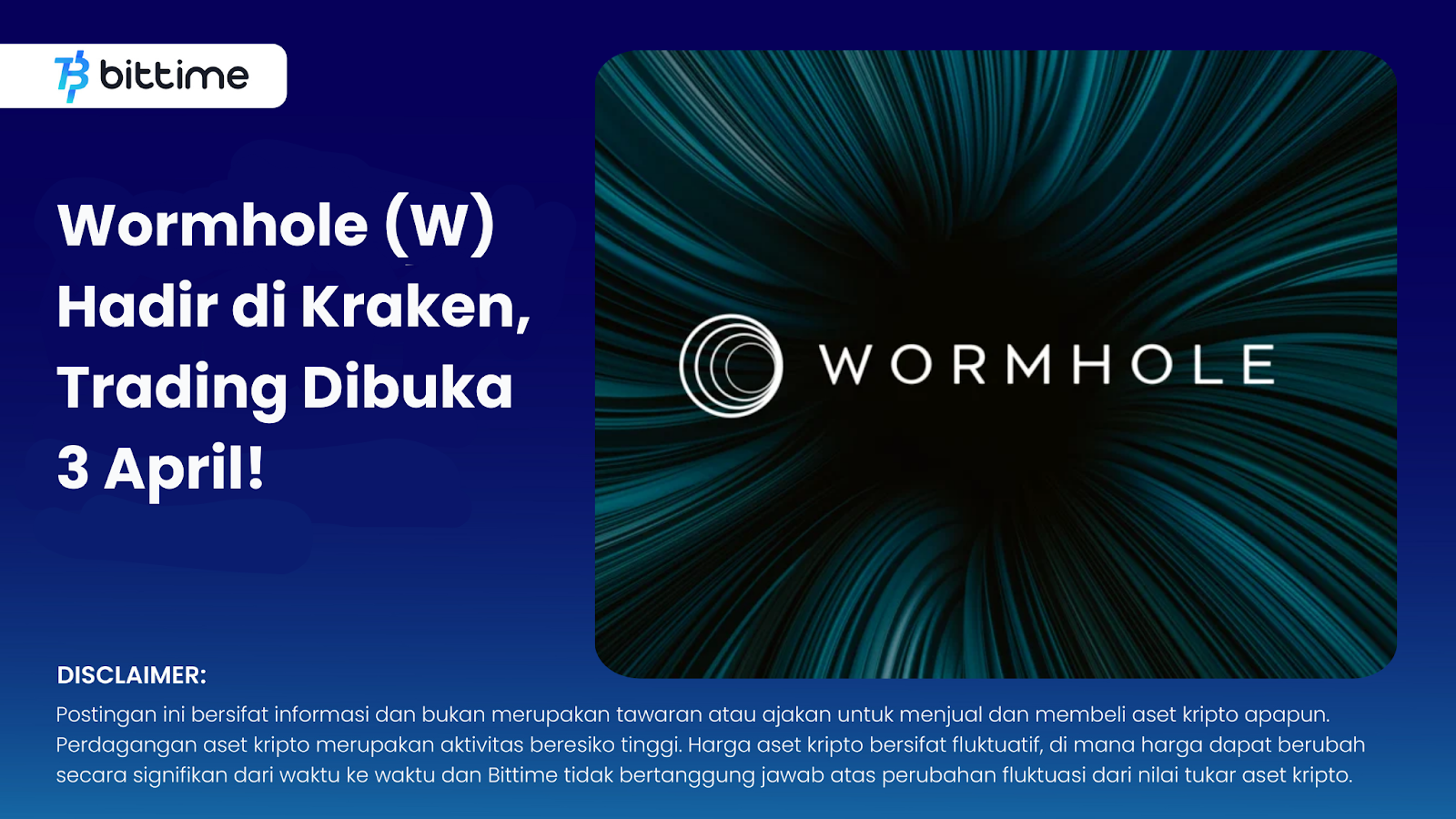 Wormhole (W) Comes to Kraken, Trading Opens April 3! – Bittime
