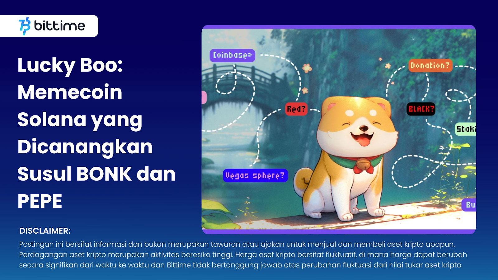 Lucky Boo (BOO): Solana Memecoin Launched Following BONK and PEPE – Bittime