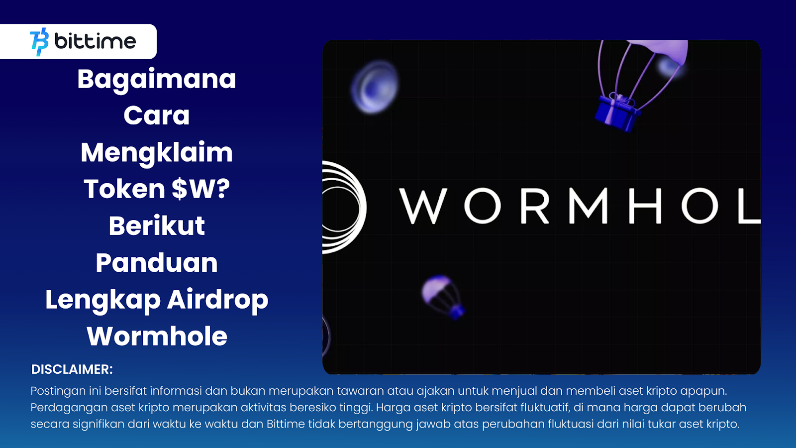 How to Claim $W Tokens? The following is a Complete Guide to Airdrop Wormhole – Bittime