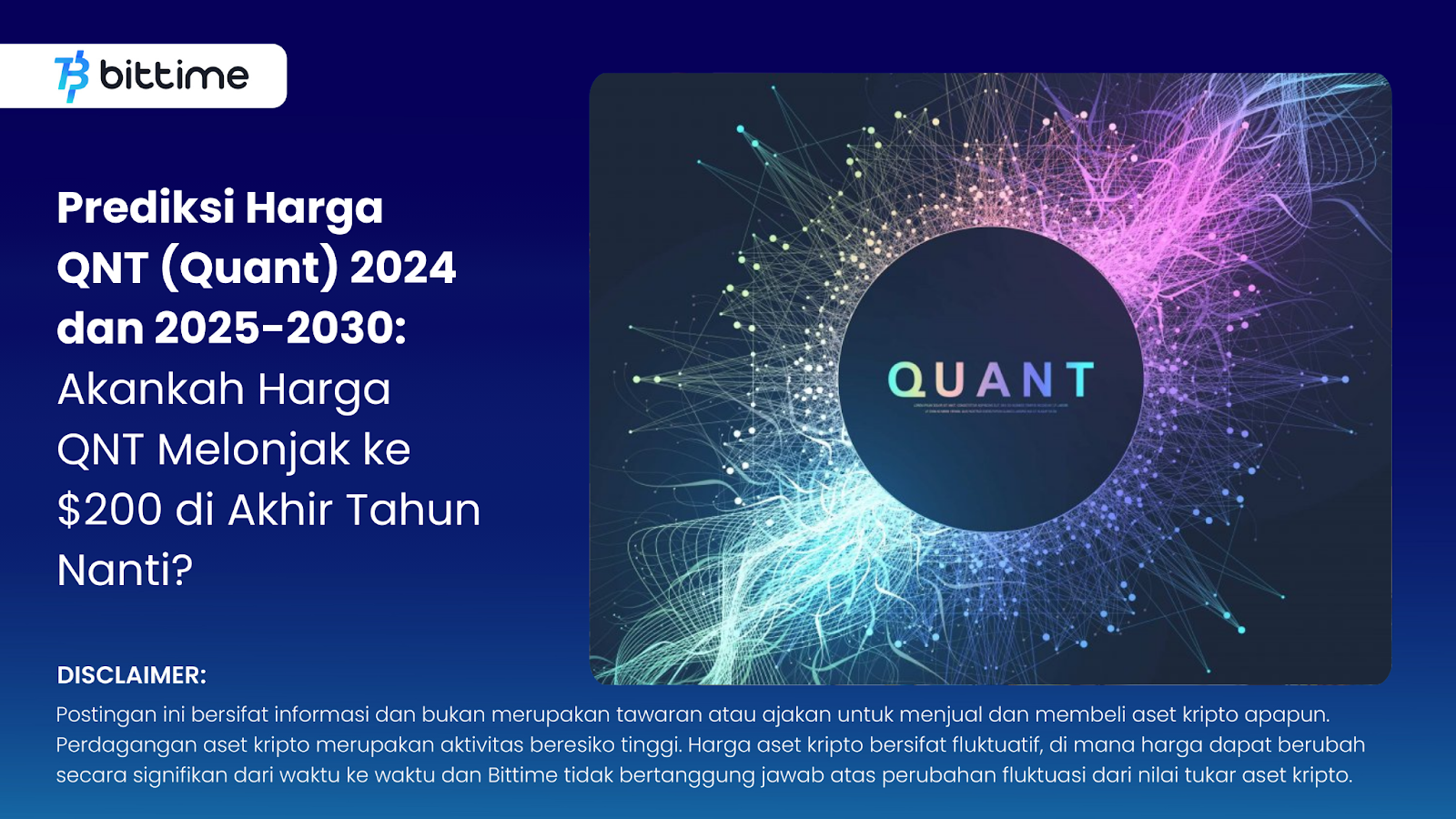 QNT Price Prediction (Quant) 2024 and 2025-2030: Will the QNT Price Jump to $200 by the End of ...