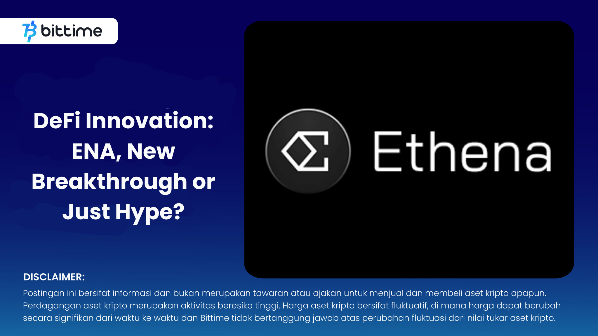 DeFi Innovation: ENA, New Breakthrough or Just Hype? – Bittime