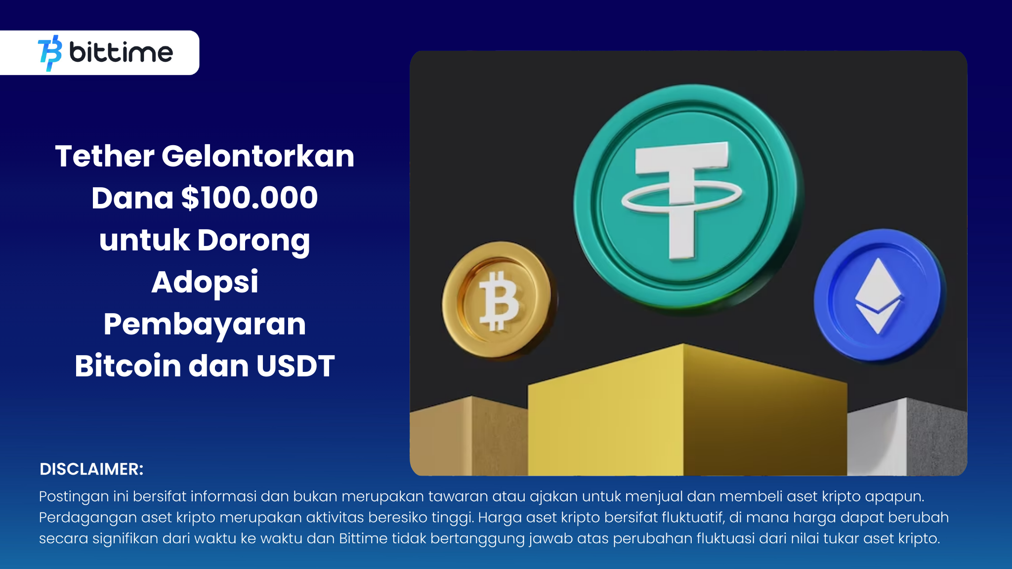 Tether Funds $100,000 to Encourage Adoption of Bitcoin and USDT ...
