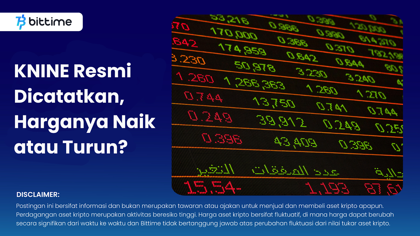 KNINE Officially Listed, Is the Price Going Up or Down? – Bittime