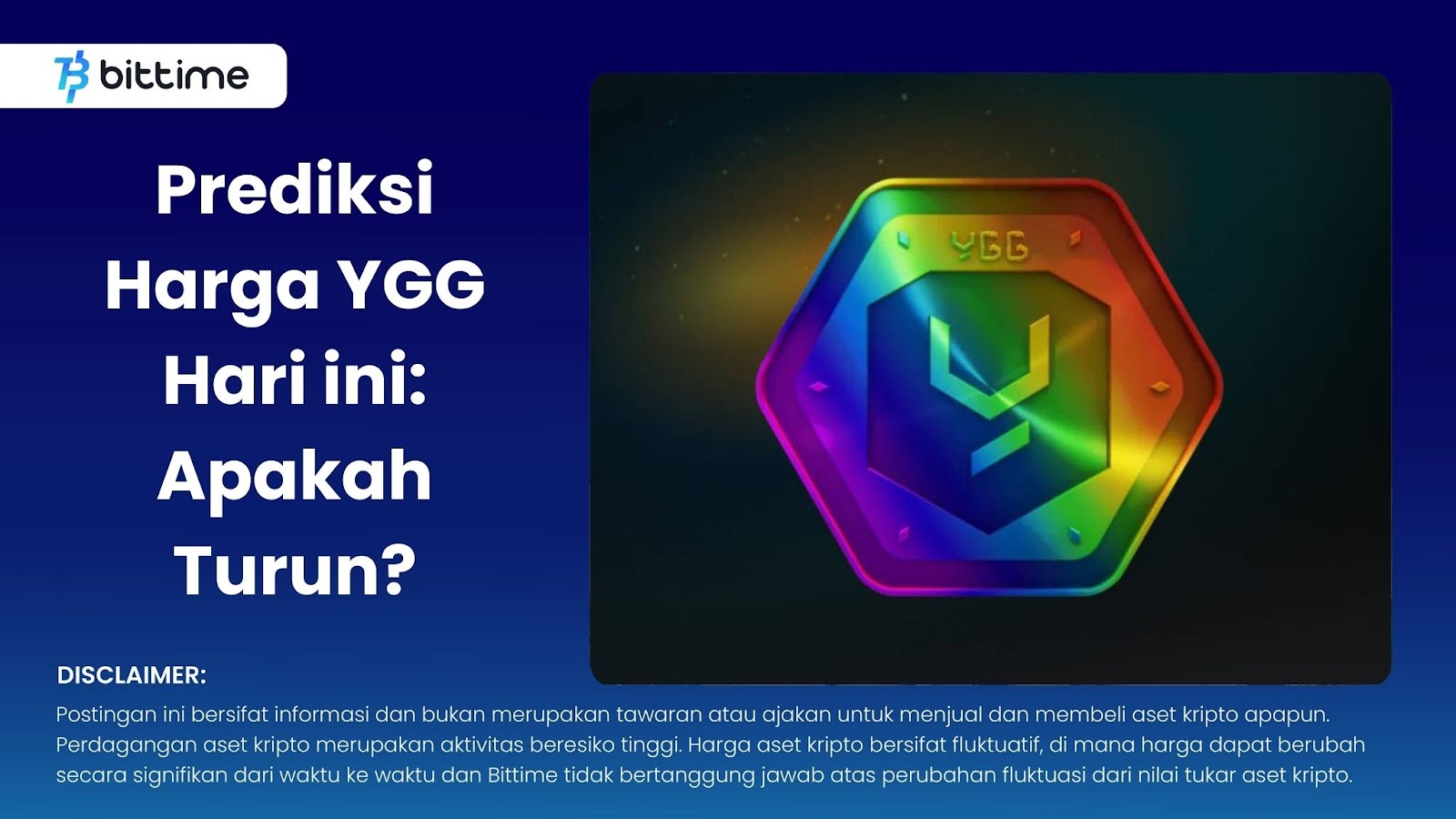 Prediction YGG Price Today: Is It Dropping? – Bittime