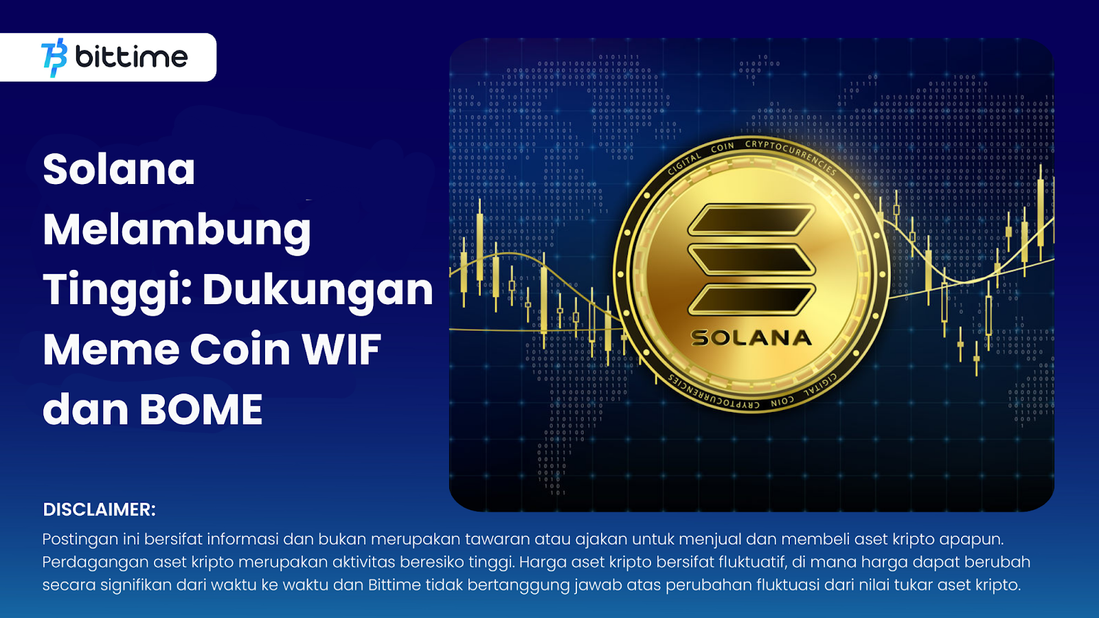 Solana Soars High: Meme Coin WIF and BOME Support – Bittime