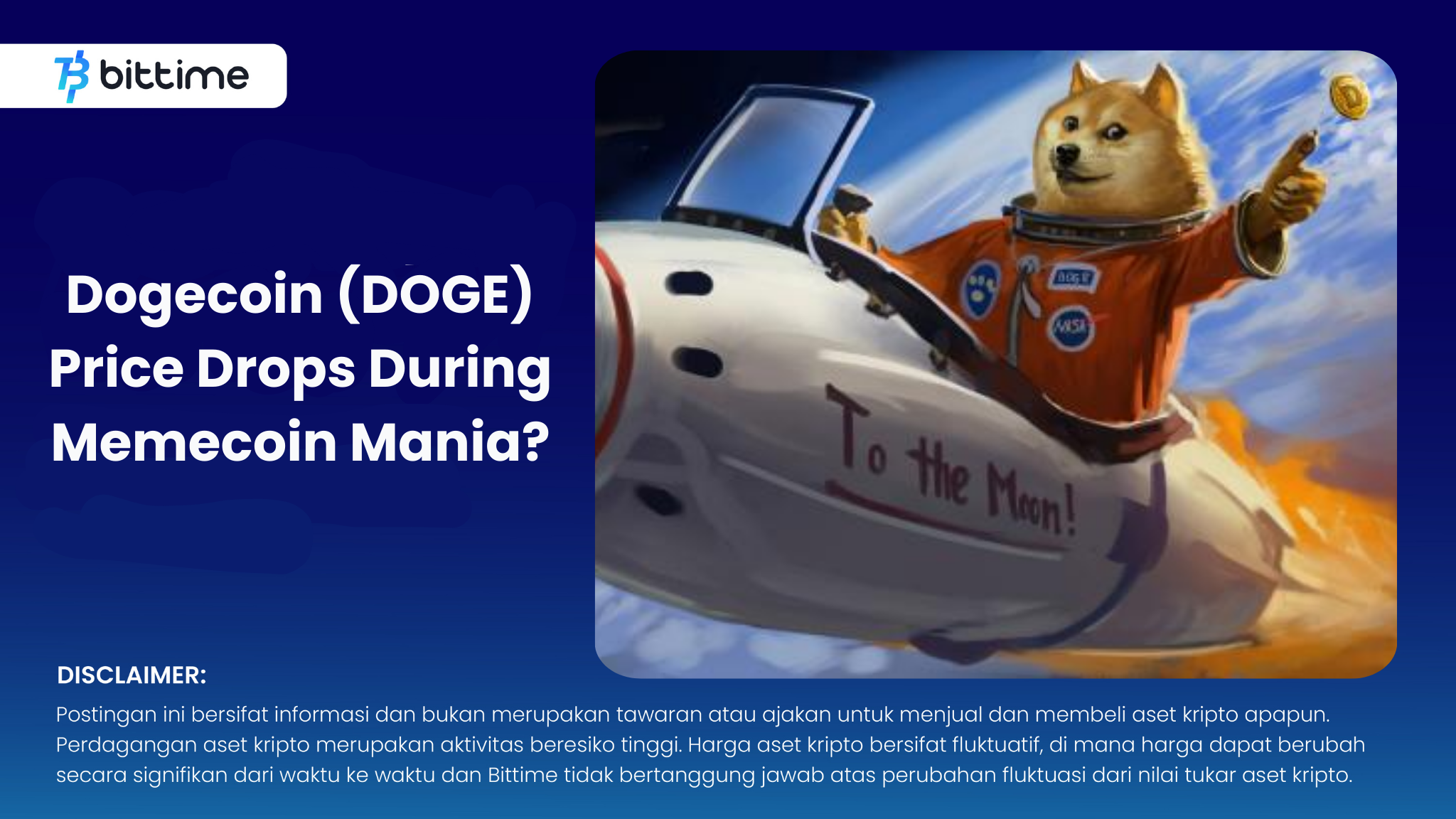 Dogecoin (DOGE) Price Drops During Memecoin Mania? – Bittime