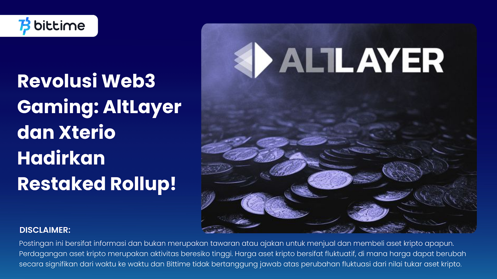 Web3 Gaming Revolution: AltLayer and Xterio Present Restaked Rollup! – Bittime