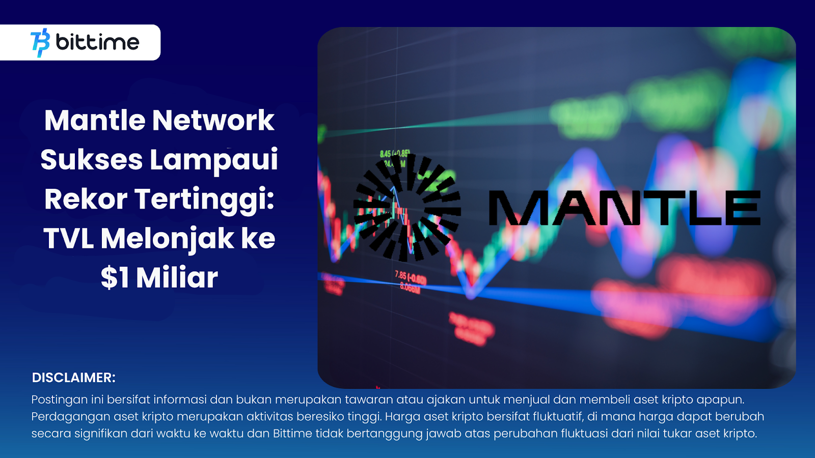 Mantle Network Surpasses Record High: TVL Soars to $1 Billion – Bittime