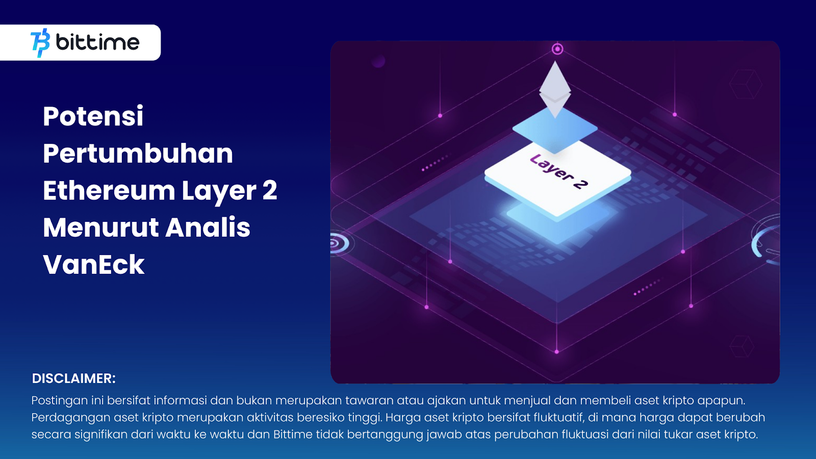Ethereum Layer 2 Growth Potential According to VanEck Analyst – Bittime
