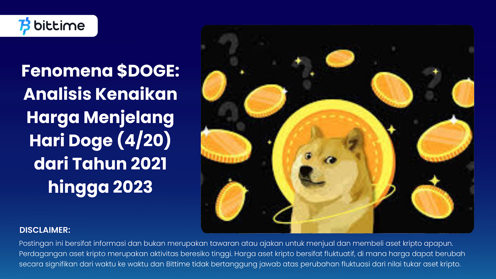 $DOGE Phenomenon: Analysis of Price Increases Ahead of Doge Day (4/20) from 2021 to 2023 – Bittime