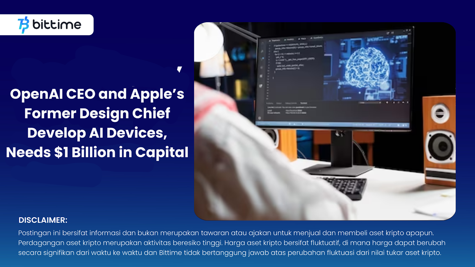 OpenAI CEO and Apple’s Former Design Chief Develop AI Devices, Needs $1 ...