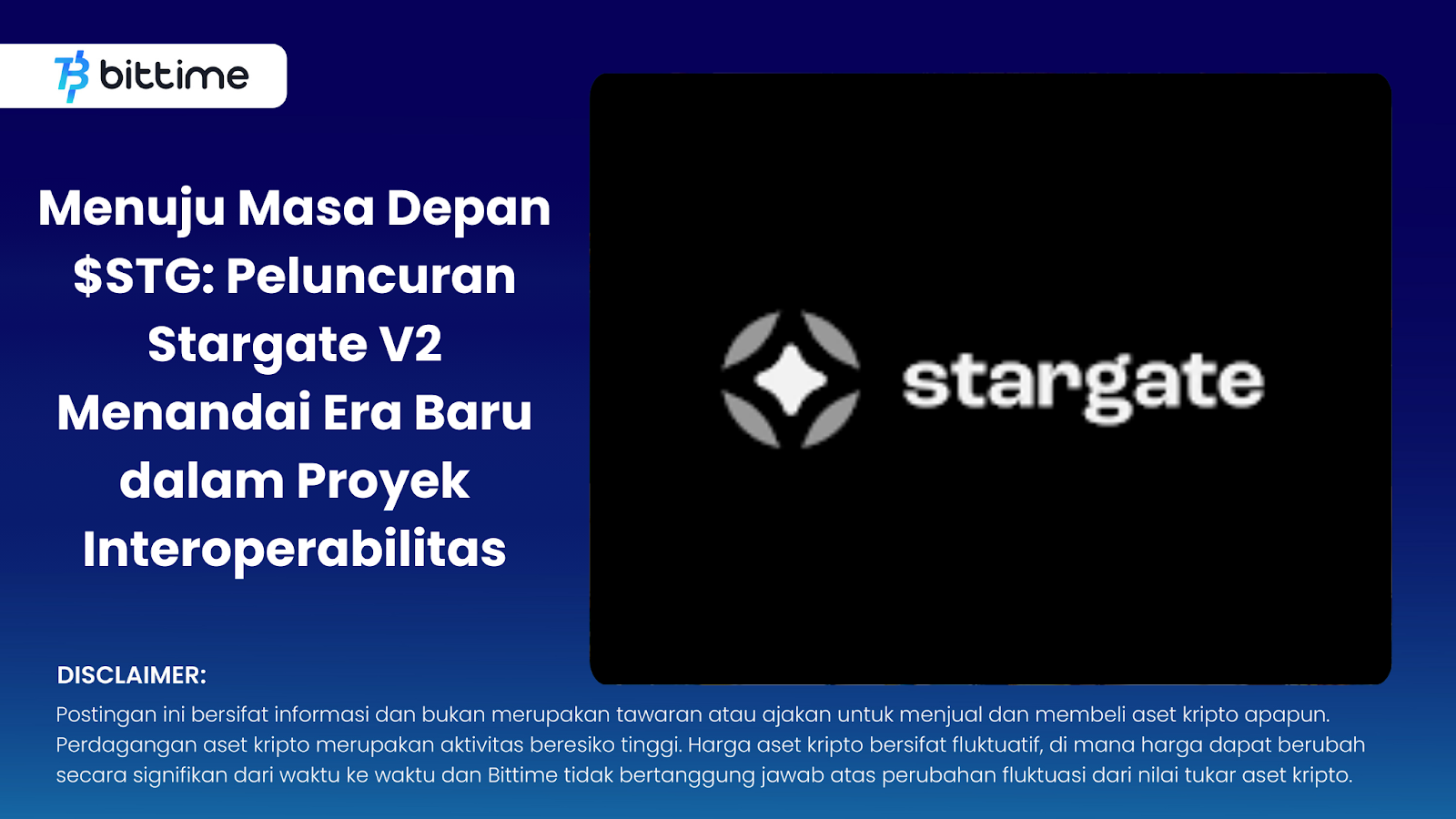 Menuju Masa Depan $STG: Peluncuran Stargate V2 Menandai Era Baru dalam Proyek Interoperabilitas ...
