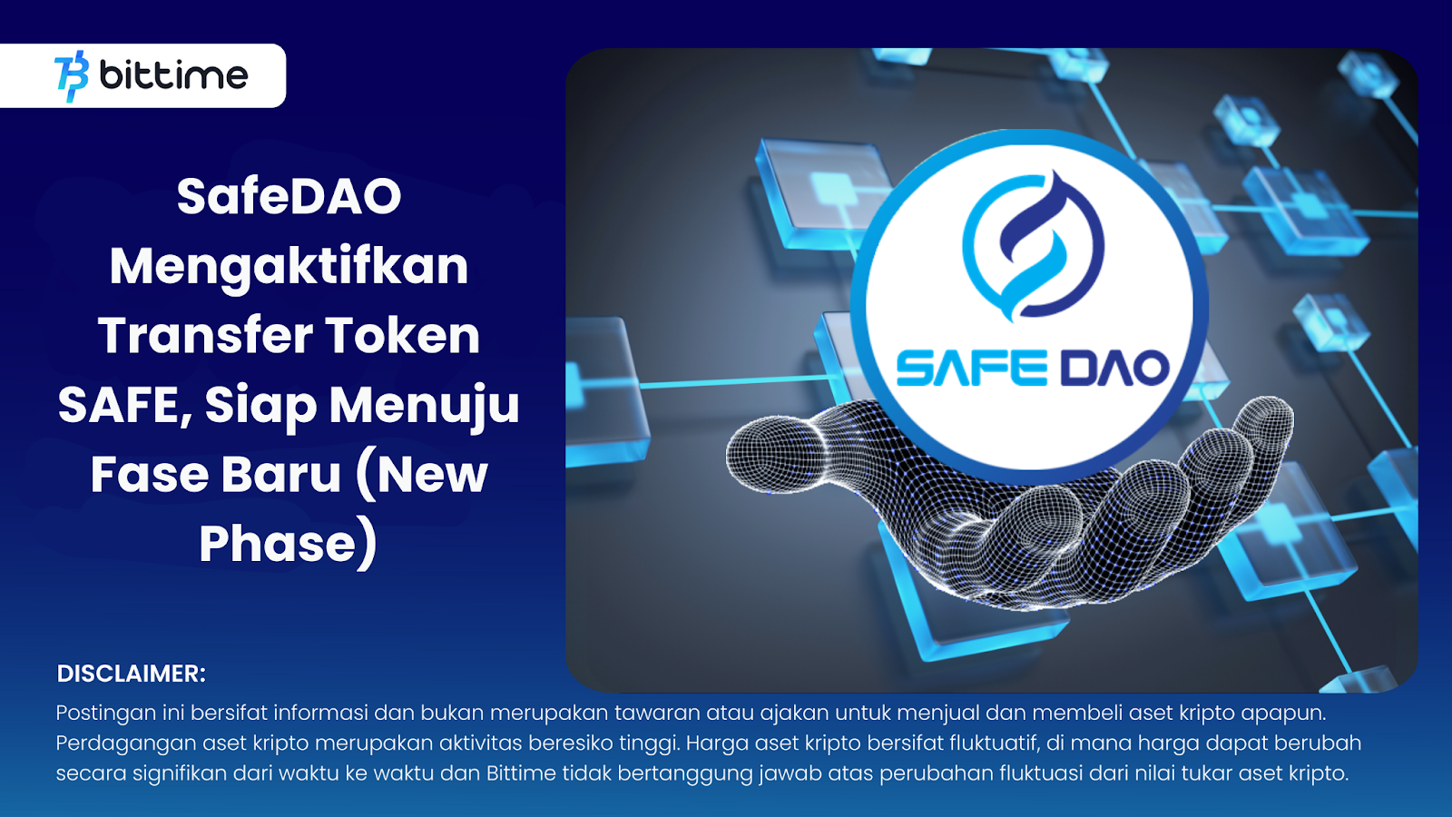 SafeDAO Enables SAFE Token Transfers, Ready for New Phase – Bittime