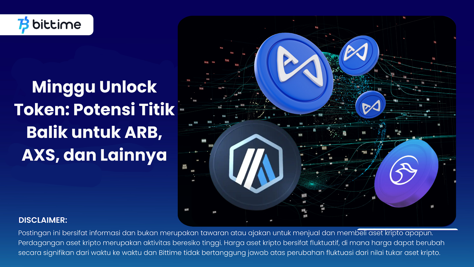 Token Unlock Week: Potential Turning Point for ARB, AXS, and More – Bittime