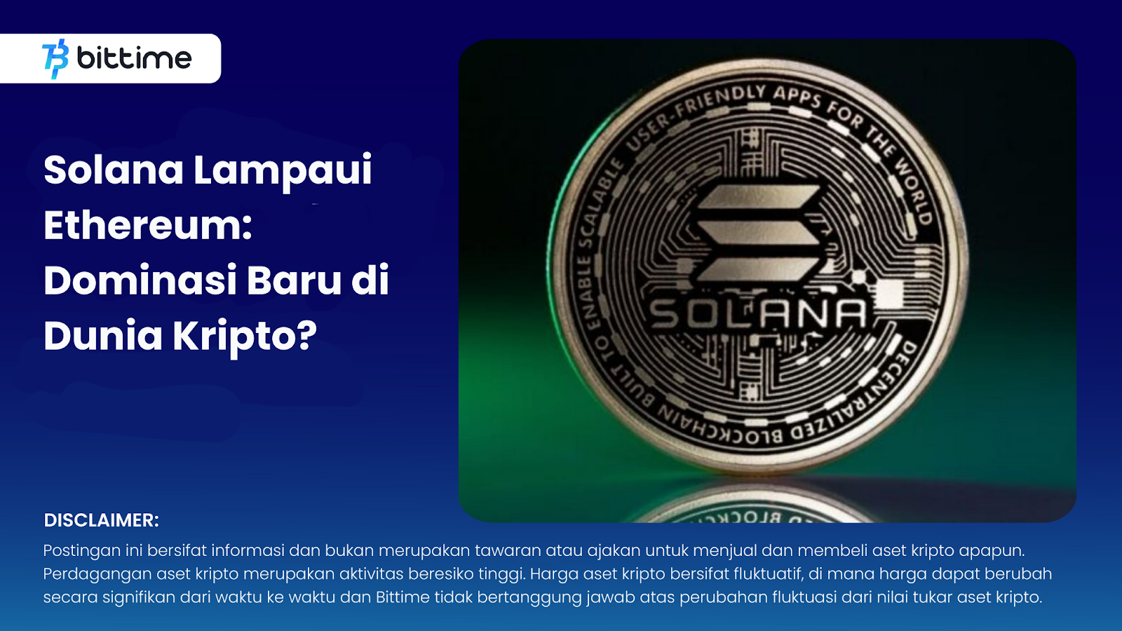 Solana Surpasses Ethereum: New Domination in the Crypto World? – Bittime