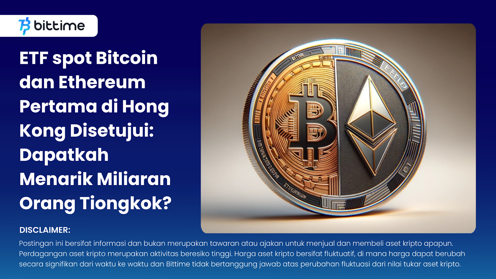 ETF spot Bitcoin dan Ethereum First in Hong Kong Approved: Can it Attract Billions of Chinese ...