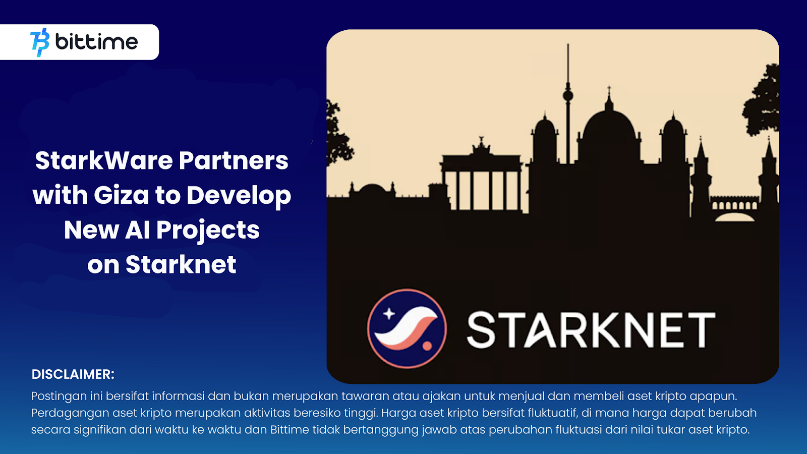 StarkWare Partners with Giza to Develop New AI Projects on Starknet – Bittime