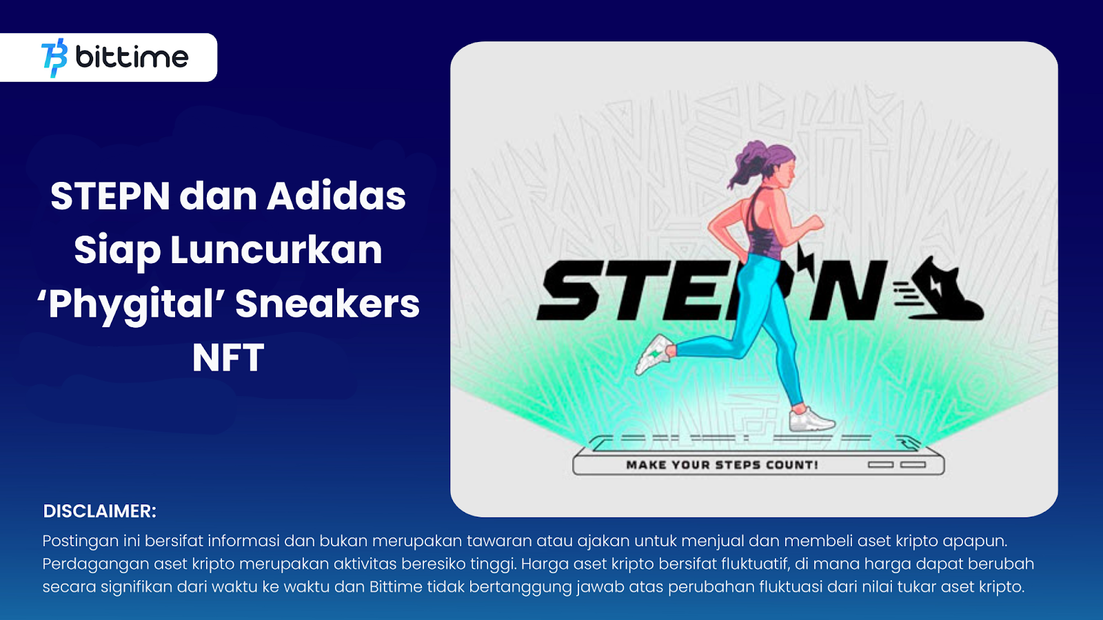 STEPN and Adidas Ready to Launch 'Phygital' NFT Sneakers – Bittime